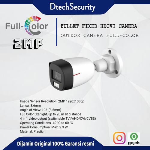 Jual CAMERA CCTV FULL COLOR 2MP 1080P INDOR\OUTDOR CCTV COLORVU GELAP ...