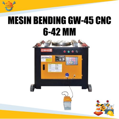 Promo MESIN BENDING BESI BAJA GW45 CNC / PEMBENGKOK BESI / BAR BENDER ...