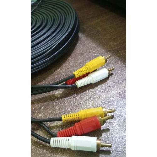 Jual Cable RCA/Kabel RCA/Cable AV/Kabel AV 20M Jack 3 To 3 Visero - Kab ...