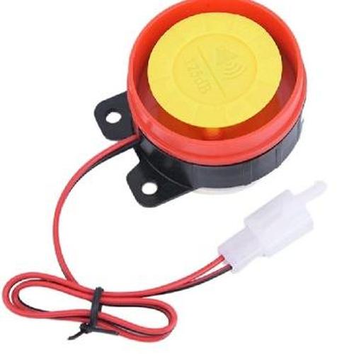 Jual Sirene Alarm High Decibel Active Buzzer 12V DC - Aktif putih ...