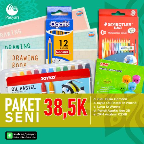 Jual PAKET HEMAT / PAKET SENI / STATIONERY / BUKU GAMBAR / CRAYON ...