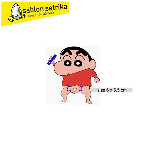 Jual Sablon Setrika DTF Sinchan Drawing - Jakarta Barat - edelweiss ...