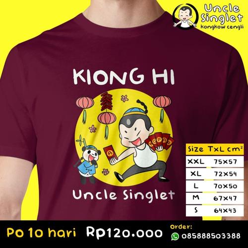 Jual KAOS UNCLE SINGLET - KIONG HI - KID0 - Jakarta Barat - Ehipassiko ...