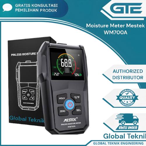 Jual Pinless Moisture Meter Mestek WM700A Wood Concrete MC Tester ...