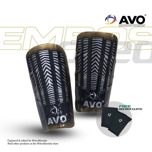 Jual Deker sepak bola/futsal SHIN GUARD AVO LAKOP EMBOS - Putih - Kota ...