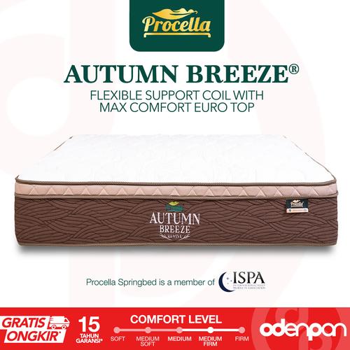Promo PROCELLA Kasur Spring Bed Mattress Max Comfort Euro Top AUTUMN ...