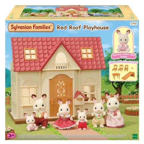 Promo Mainan Rumah Boneka Sylvanian Families Red Roof Playhouse Tempat ...