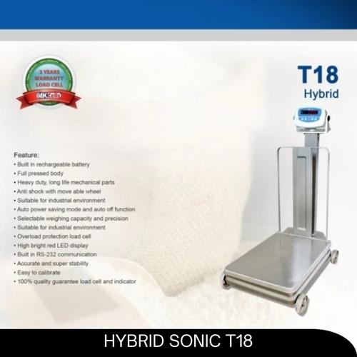Jual Timbangan barang/ timbangan expedisi / timbangan beras Hybrid Sonic T18 cap 500kg - Jakarta ...