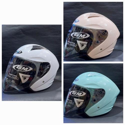 Jual HELM GM G1 POLOS | HELM GM HALF FACE - Pink pastel, XL - Kab ...