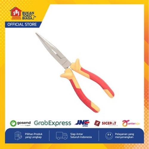 Jual WORKPRO Tang Lancip Listrik Insulasi VDE 6 inch Long Nose Pliers - Kab. Tangerang - SUPER ...