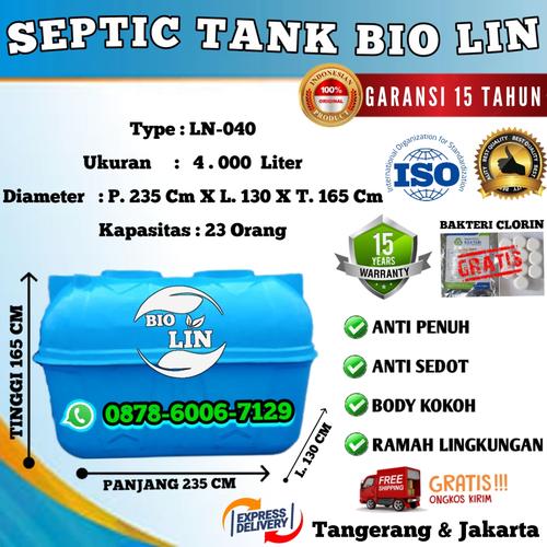 Jual septic tank BIO 4.000 liter , BIO TECH, BIO LIN , BIO MIF ,BIOBOS - Kab. Tangerang - Bio ...
