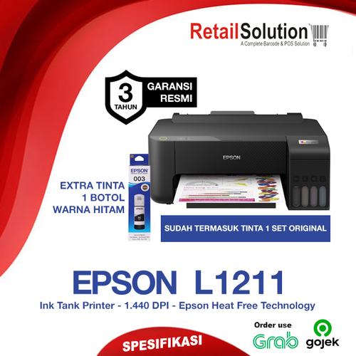 Jual Printer Infus Tank Warna A4 USB - Epson Ecotank L1211 Pengganti ...