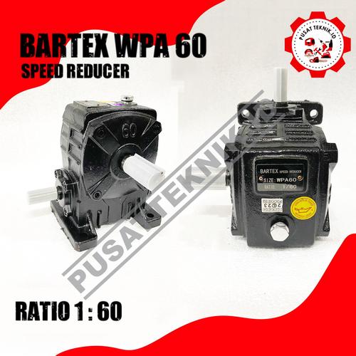 Jual GEARBOX SPEED REDUCER BARTEX WPA 60 RATIO 1 : 10 SAMPAI 1 : 60 - Kota Yogyakarta ...