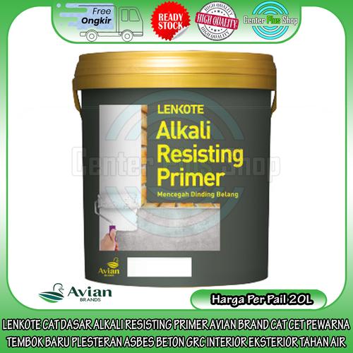 Jual LENKOTE CAT DASAR ALKALI RESISTING PRIMER AVIAN BRAND PER GALON ...