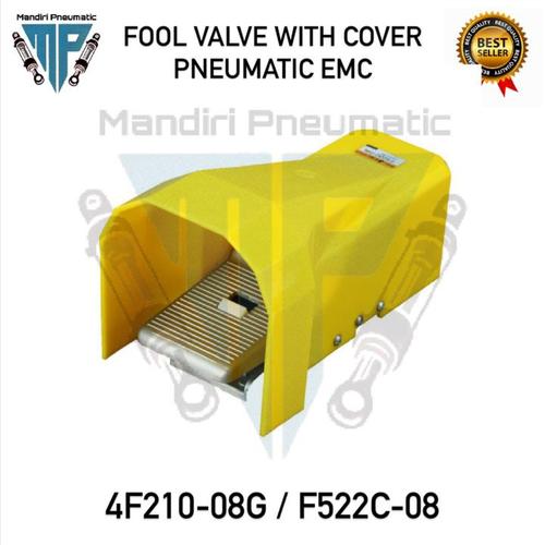 Jual Foot Valve WITH COVER Pneumatic EMC 4F210-08G / F522C-08 - Jakarta ...