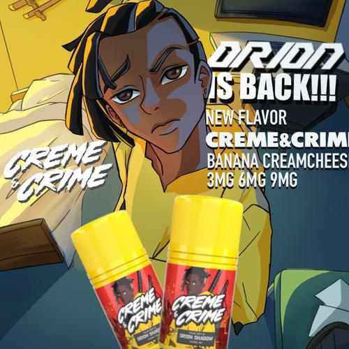 Jual Creme and Crime V2 Orion Shadow Banana Cream Cheese 60ML / Tigac ...