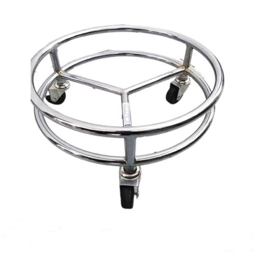 Jual Rak tabung gas galon roda stainless anti karat air / alas tabung ...