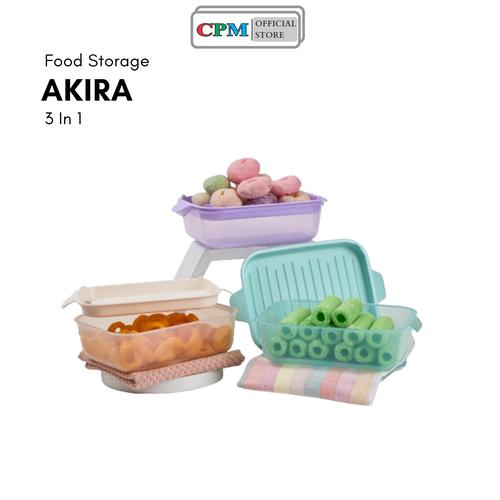 Promo Akira food Storage Set of 3 pcs - Kota Tangerang - CPM Official ...