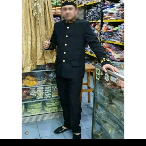 Jual beskap bapak besan basofi setelan sunda setelan beskap nasional ...