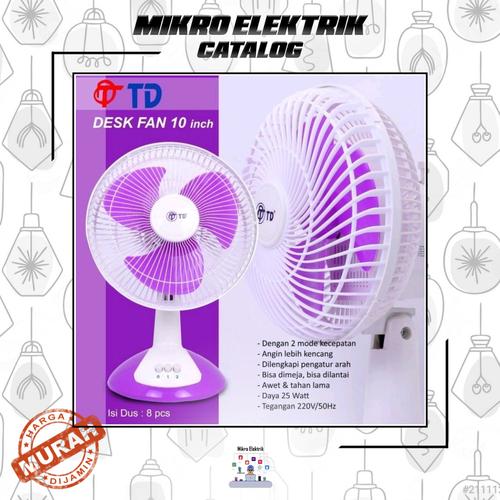Jual Kipas Angin Meja / Desk Fan TD 10 Inch - Kota Depok - Mikro ...