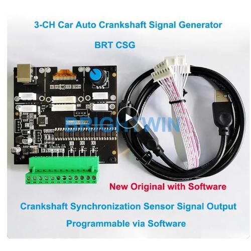 Jual 3-channel Vehicle Crankshaft Sensor Signal Simulator Programmable Car Signal Generator ...