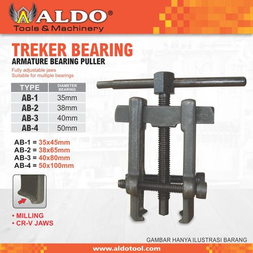 Jual TREKER BEARING TYPE AB / ALAT BUKA TARIK PEMBUKA BEARING MERK ALDO ...