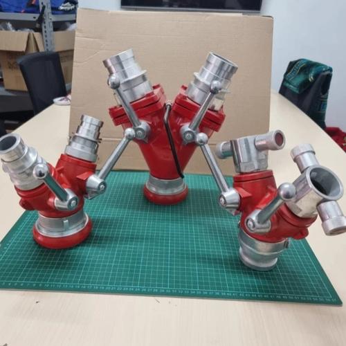 Jual Y Connection Hydrant Import China / Cabang Selang Pemadam 2,5"X2,5 ...