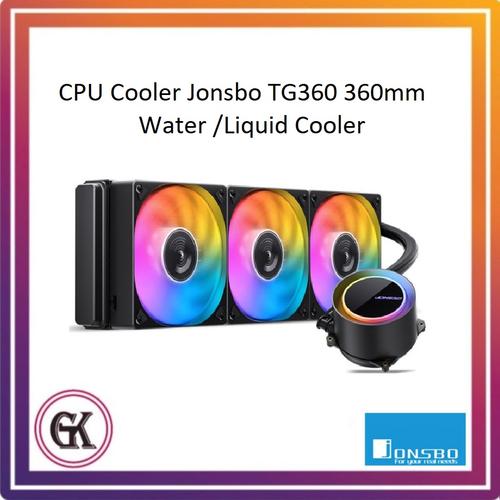 Jual CPU Cooler Jonsbo TG 360 / TG360 360mm Water / Liquid Cooler ARGB HSF - Hitam - Jakarta ...