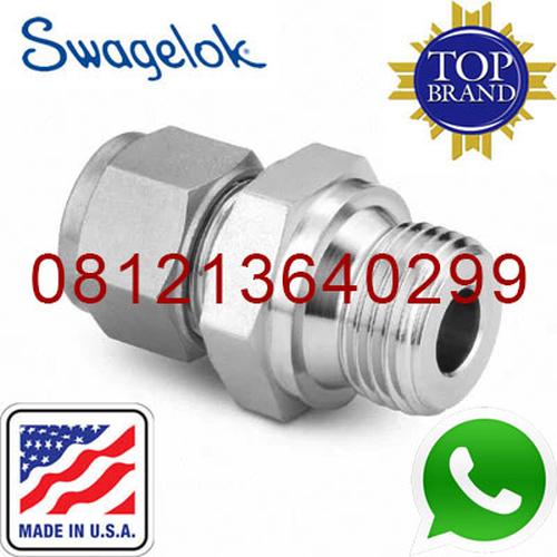 Jual MALE CONNECTOR 12MM ODx1/2"NPT (SWAGELOK ) SS-12M0-1-8 - Jakarta ...