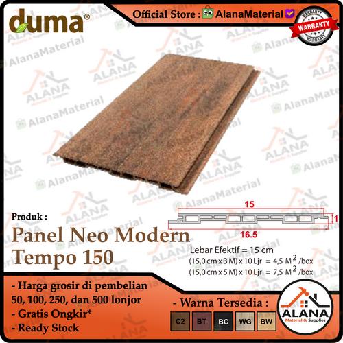 Jual Wall & Ceiling Panel Neo Modern Tempo 150 WPC merk Duma Tipe ...