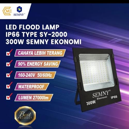 Jual lampu sorot 200w 300w tembak led outdoor 200 w 300 w led jalan taman - PROBEST 300W ...