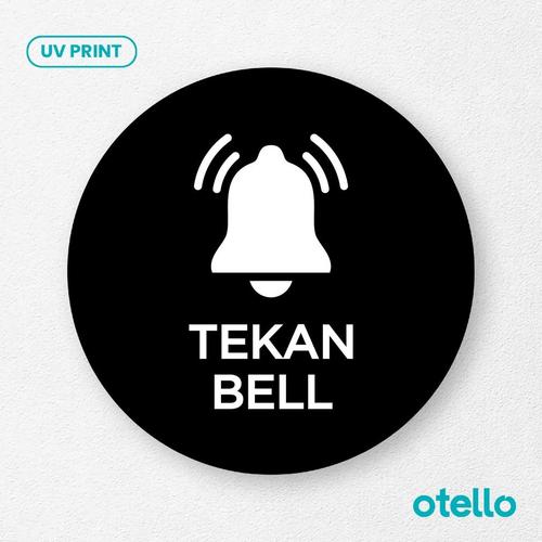 Jual Tekan Bell Signage Board Akrilik Tempel Dinding Papan Acrylic Sign ...