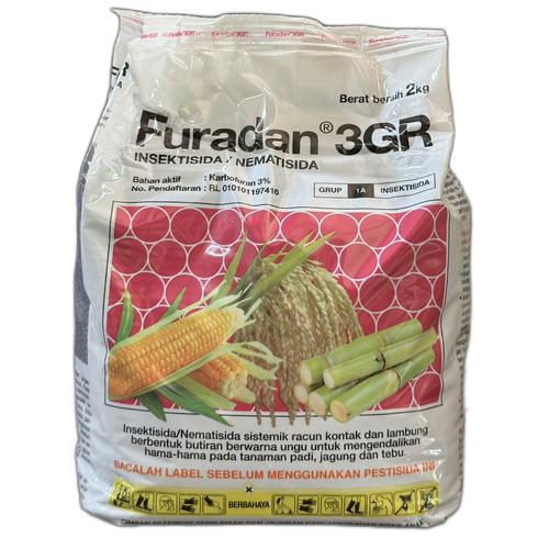Jual INSEKTISIDA/NEMATISIDA FURADAN 3GR 2KG/RACUN HAMA PADI JAGUNG TEBU ...
