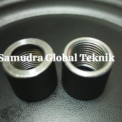 Jual Half Coupling Besi Class 3000 Drat NPT 1" Inch Carbon Steel #3000 ...
