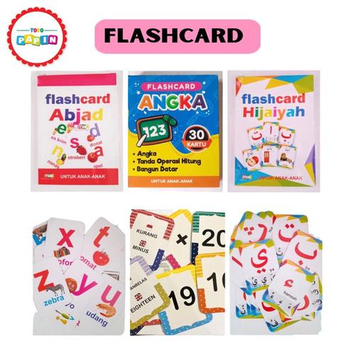 Jual Flash Card Mainan Kartu Edukasi Anak Bayi Baca Angka Alfabet ...