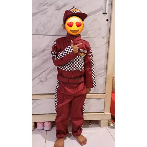Jual Kostum Profesi Anak Pembalap Mobil F1 Racer Baju Seragam Kijang ...