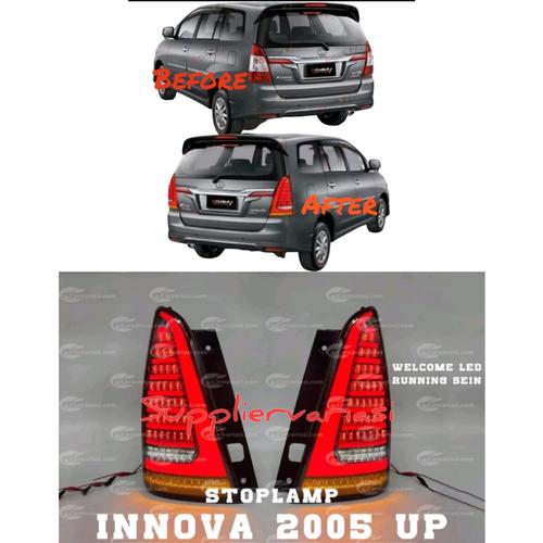 Jual Lampu Stop Belakang Innova 2004-2015 Stop Lamp Innova Lama New ...