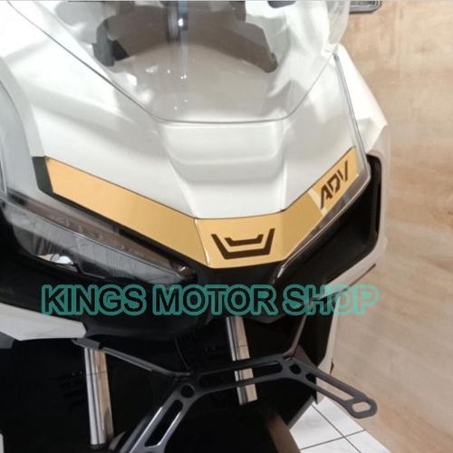 Jual Aksesoris Garnish Headlamp Lampu Depan Honda New ADV160 ADV 160 ...