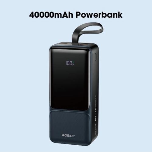 Jual Powerbank Robot RT40 40.000mAh 22.5W fast Charging - Kota ...