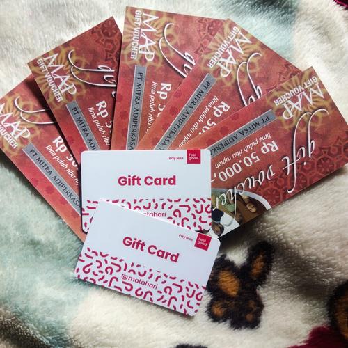 Jual voucher map 50 jumlah 5 lembar & gif matahari 50 jumlah 2 biji ...