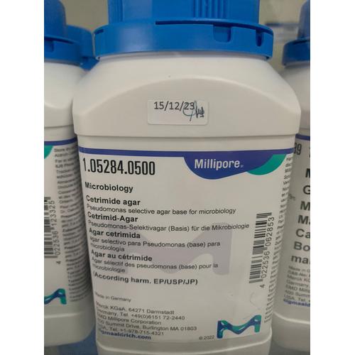 Jual CETRIMIDE AGAR PSEUDOMONAS SELECTIVE AGAR I MERCK I 1.05284.0500 ...