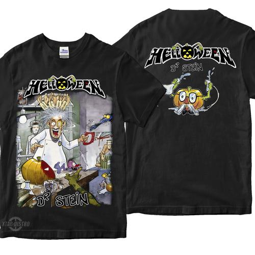 Promo Kaos band HELLOWEEN DR STEIN kaos metal rock heloween - M - Kota ...