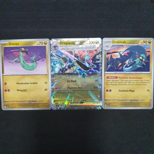 Jual Dragapult Ex 130/167 evoline RR sv6s Pokemon TCG Indonesia topeng ...