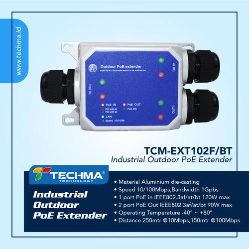Promo Techma Active Poe Extender Switch Spliter 1port to 2port - INDOOR ...