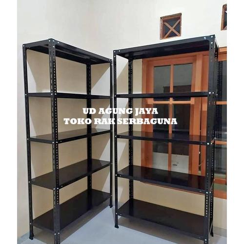 Jual Lemari 5 tingkat 40x100x200cm rak Pajangan Toko Gudang Kantor ...