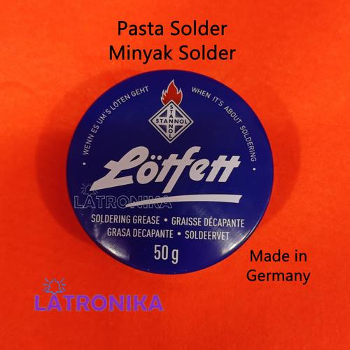 Jual Pasta Solder Lotfett Original 50gr Made in Germany Minyak Solder Ori Stannol Soldering ...
