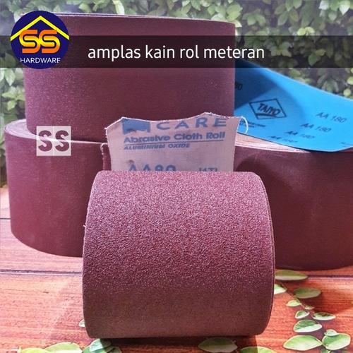 Jual AMPLAS ROLL KAIN METERAN Merk Campur Amplas Bangunan - 60 - Kota ...