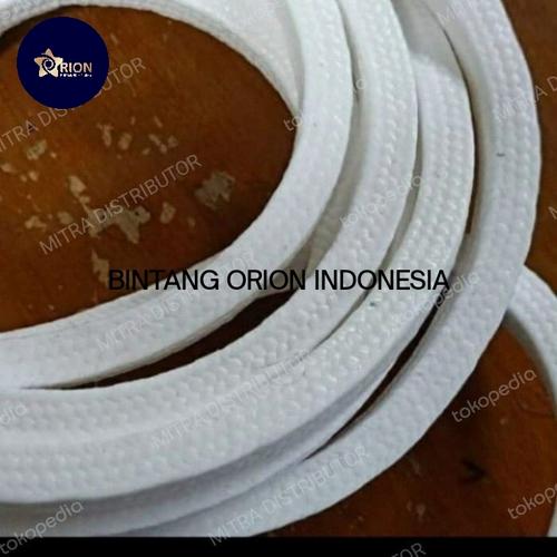 Jual Gland Packing Teflon Pure PTFE Rames Paking Seal Pompa Rol Roll ...