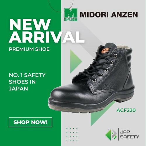 Jual Midori Anzen ACF220 Sepatu Safety / Safety Shoes - Jakarta Barat - JAP SAFETY | Tokopedia