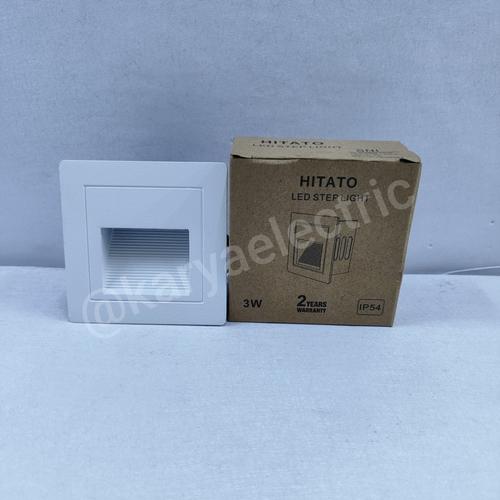 Jual Lampu Tangga Led Minimalis Inbow Hitato 3watt Ip54 Besi Step Light ...